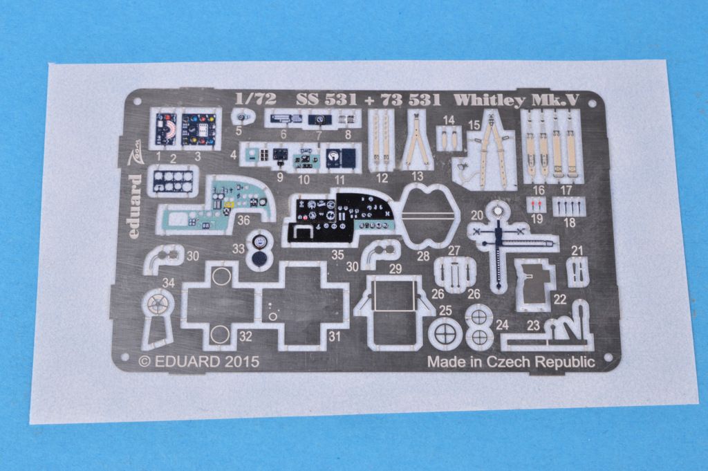 Airfix/DB Productions AW Whitley Mk III - Work in Progress - Aircraft ...