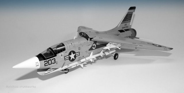 Anigrand Vought F-8U3M Super Crusader - Ready for Inspection - Aircraft ...