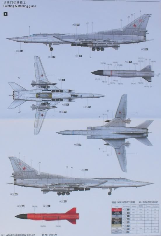 Trumpeter TU-22 M3 Backfire C.. - Work in Progress - Aircraft ...