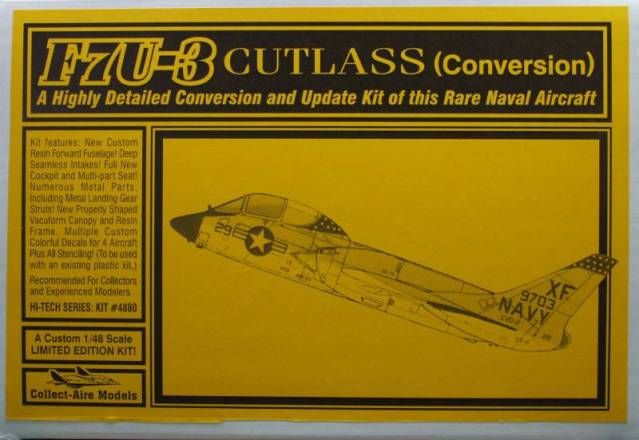 Kitechs 1/48th Vought F7U-3 Cutlass - Work in Progress - Aircraft ...