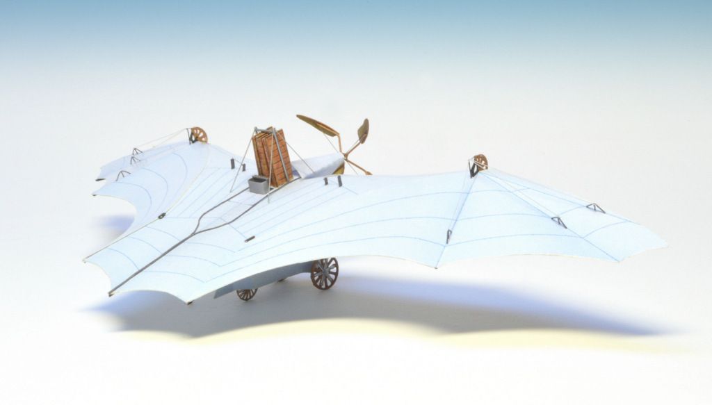 Scratchbuilt 1/72nd 1890 Clement Ader 'Eole'.... - Ready for Inspection ...